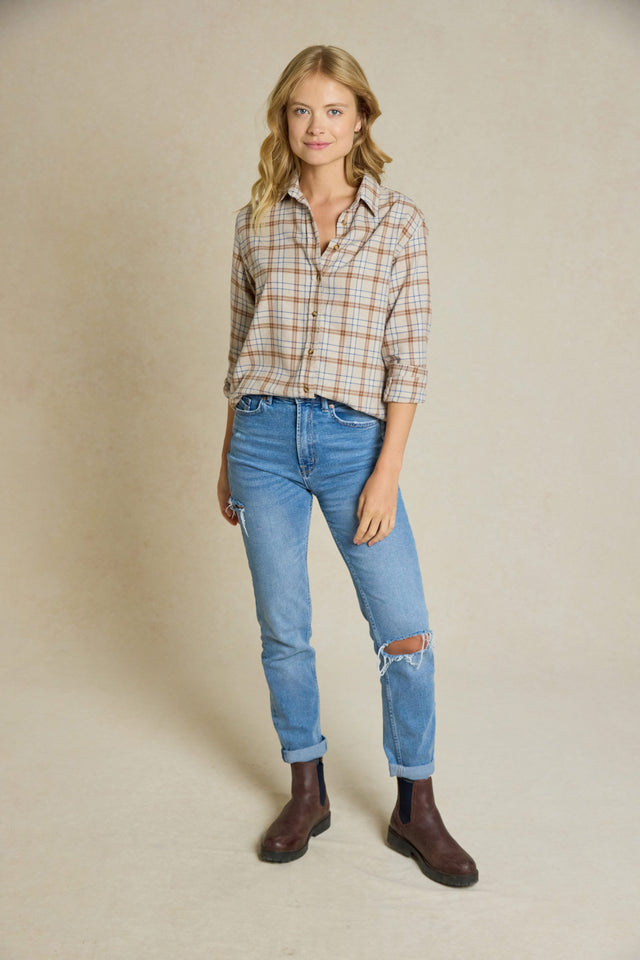 Bough Acorn Check Shirt