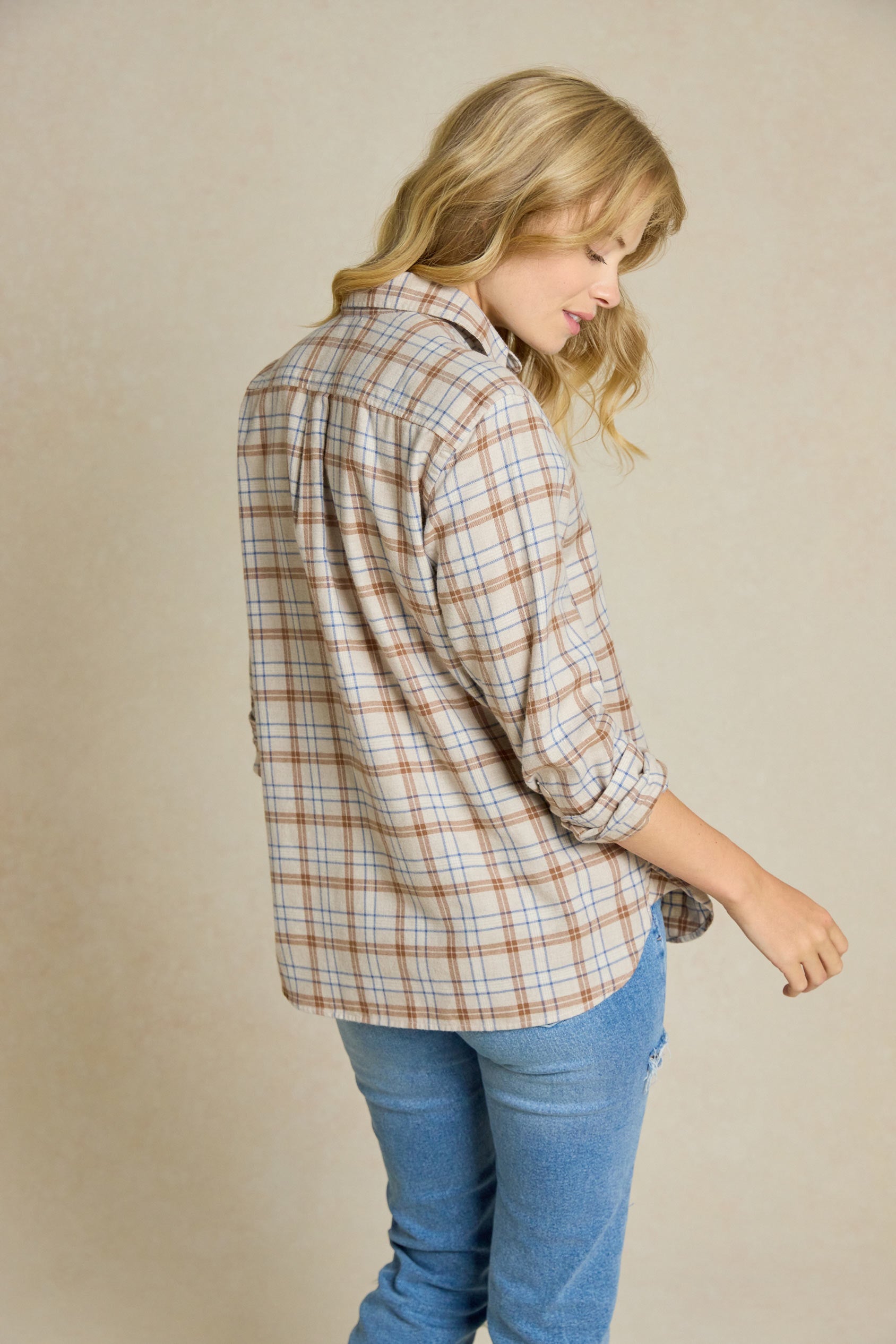 Bough Acorn Check Shirt