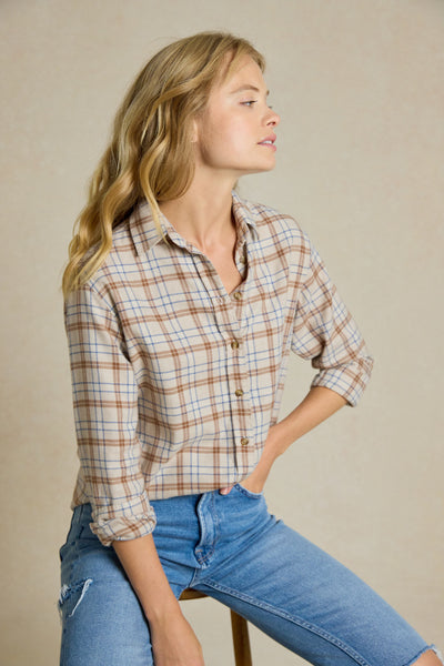Bough Acorn Check Shirt