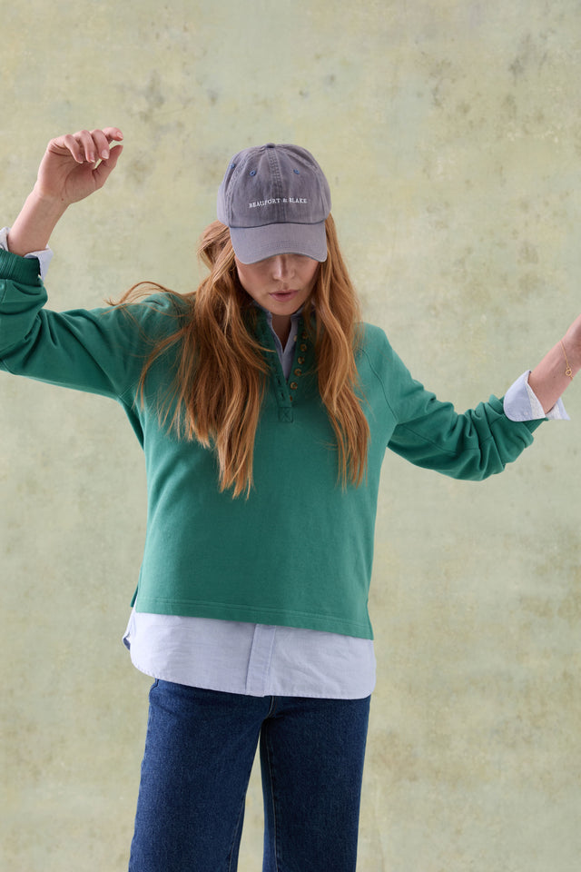 Hadlow Emerald Henley Sweat